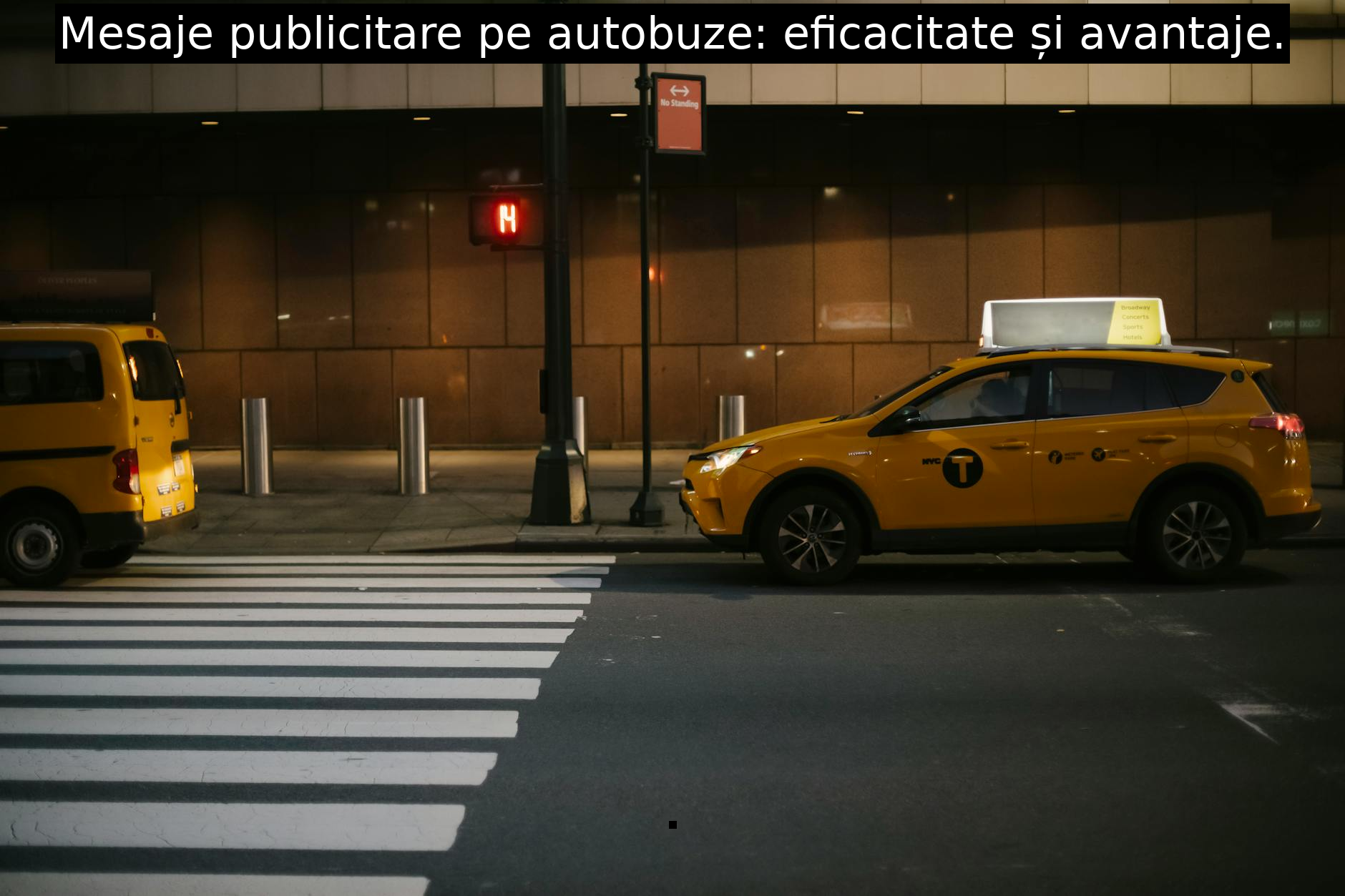 Mesaje publicitare pe autobuze: eficacitate și avantaje. - Partizani